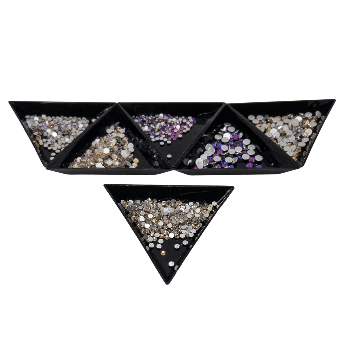 Triangle Rhinestone Palette Trays – Showgirl Sparkle