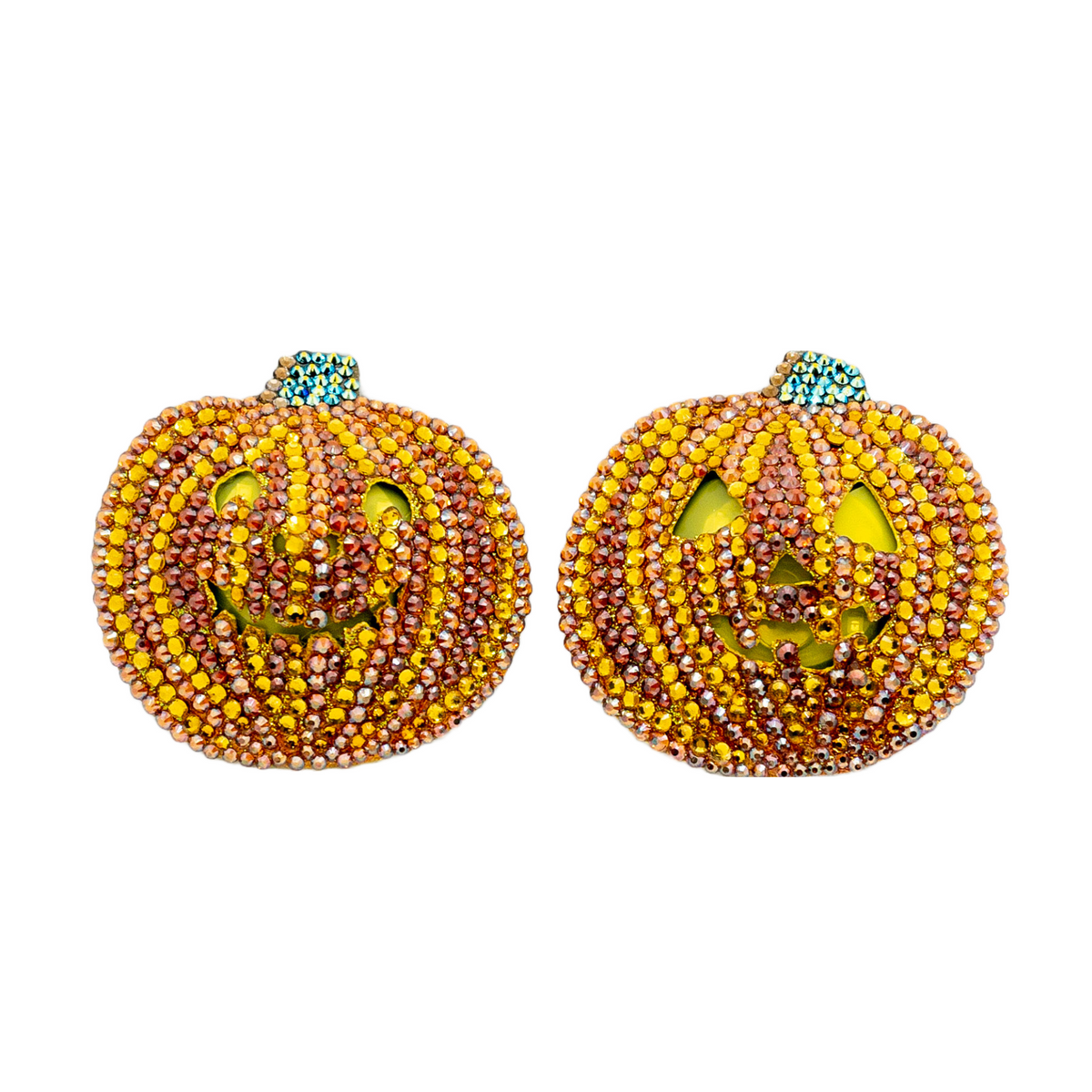 Jack O' Pumpkin Halloween LED Light-up Pasties - Preorder – Showgirl ...
